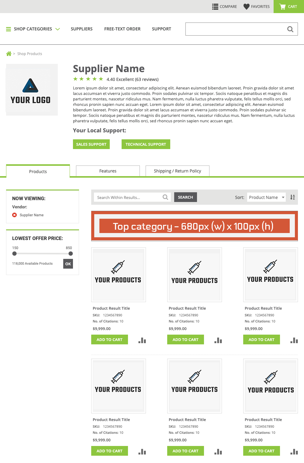 Supplier Promotions | Using Banner Ads with Labviva